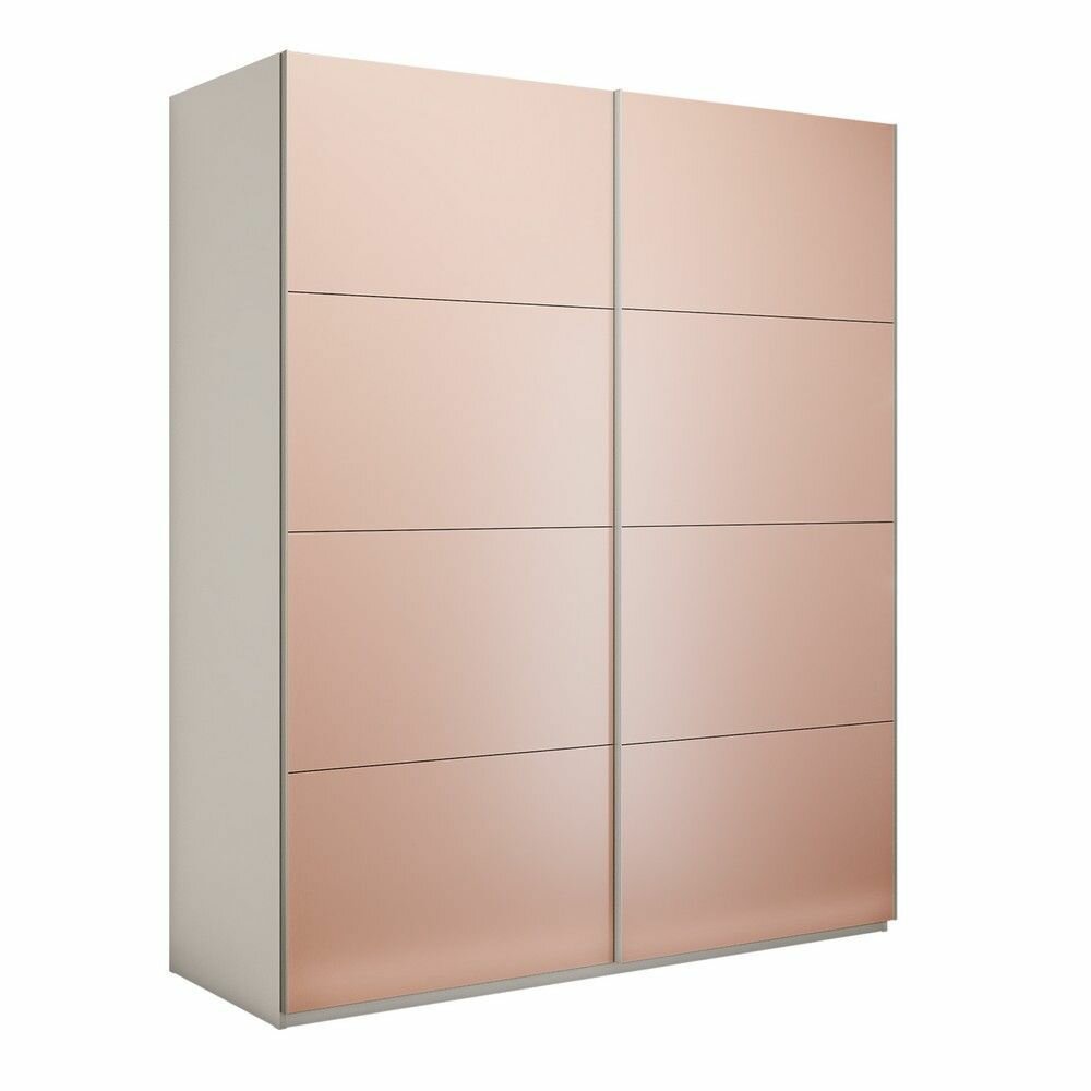 Шкаф-купе Эста 1,6, 2,2м 2стекл пудра