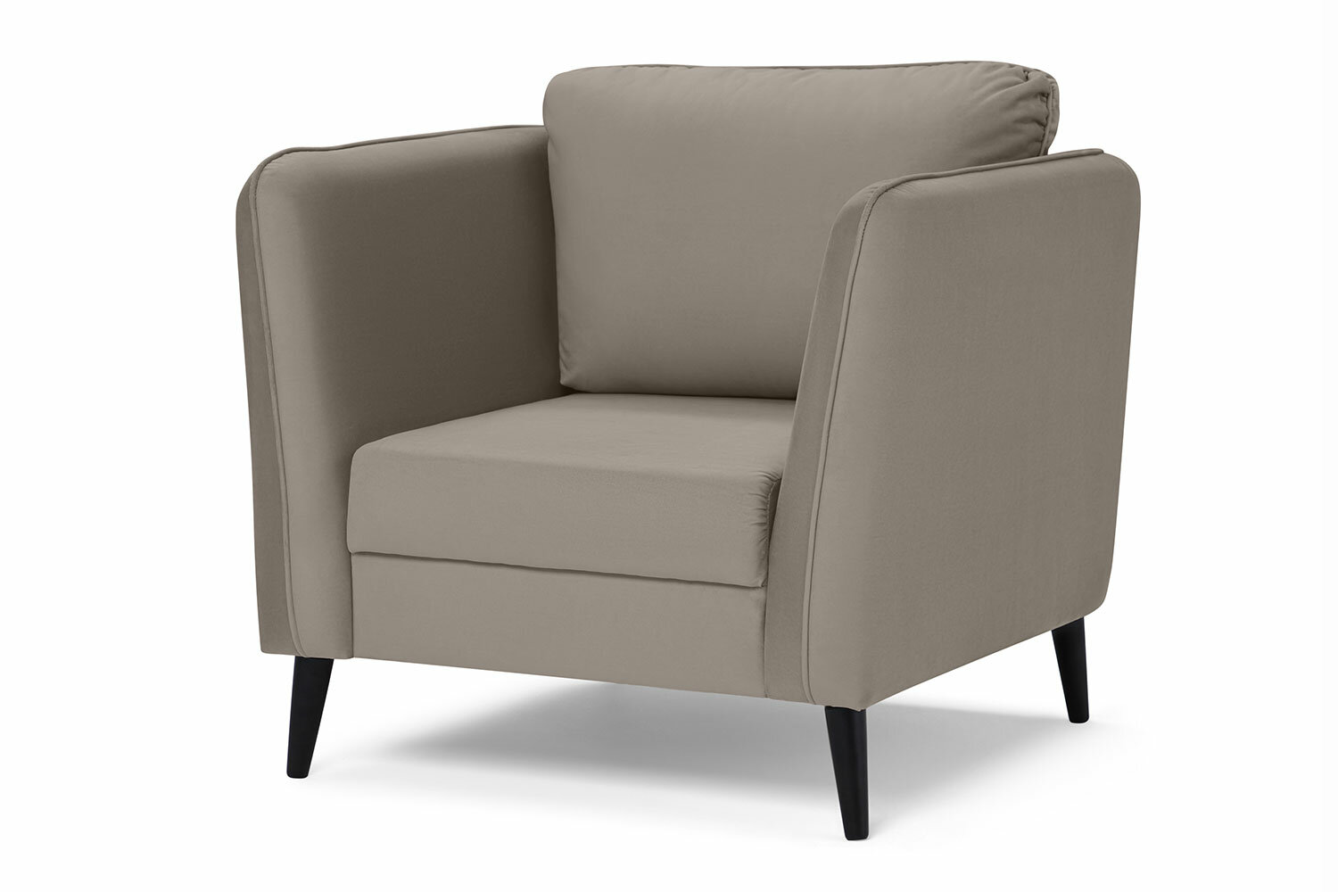 Кресло SCANDICA Аликанте, 91х89х92 см, обивка велюр, цвет бежевый