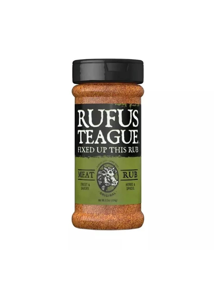 Приправа Rufus Teague Meat Rub, для мяса, 180г, в пластиковой банке