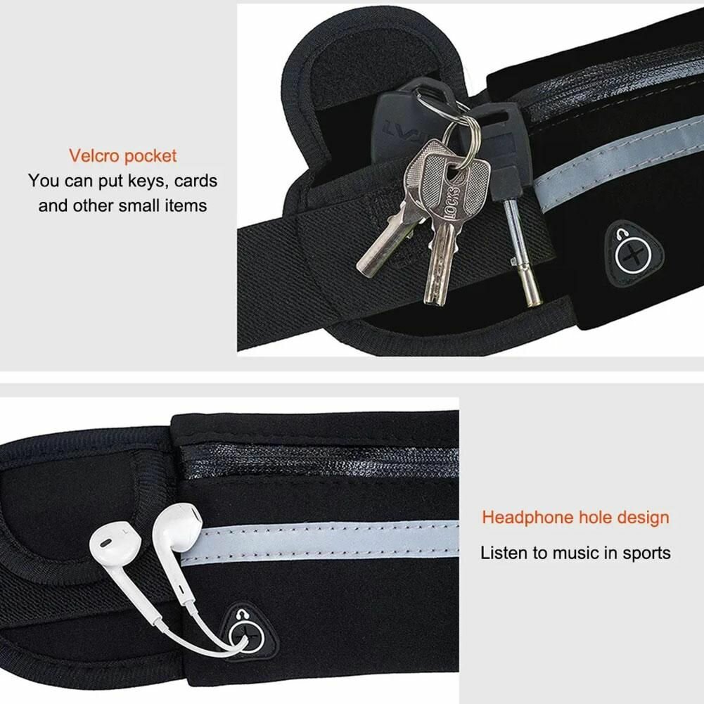 Сумка на пояс, поясная сумка спортивная для бега, для спорта, для смартфона и документов