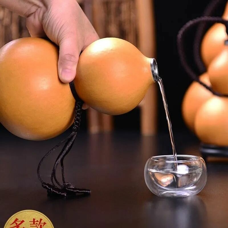 Фляжка подарочная вина Китайская характерная бутылка, 750 мл