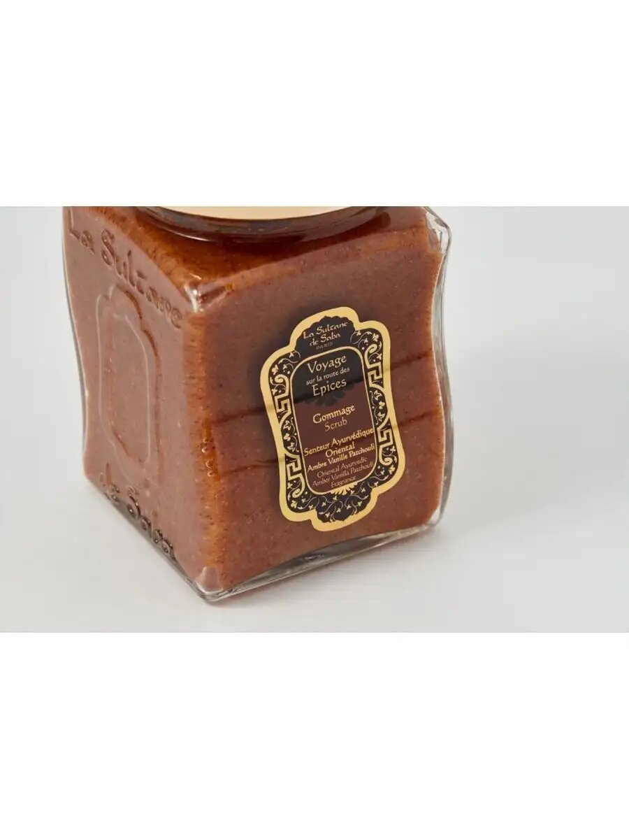 Скраб для тела La Sultane de Saba Ayurvedic Amber Vanilla Patchouli 300g — фото 1