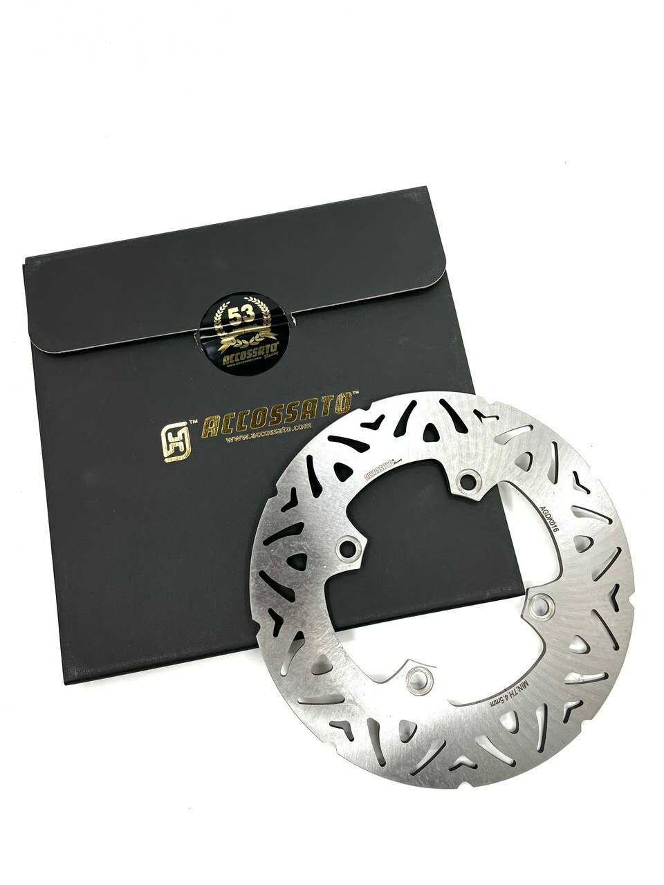 DK016 Accossato Тормозной диск задний для мотоциклов Honda SILVER WING 600; XL-V-TRANSALP (FMD0009R)