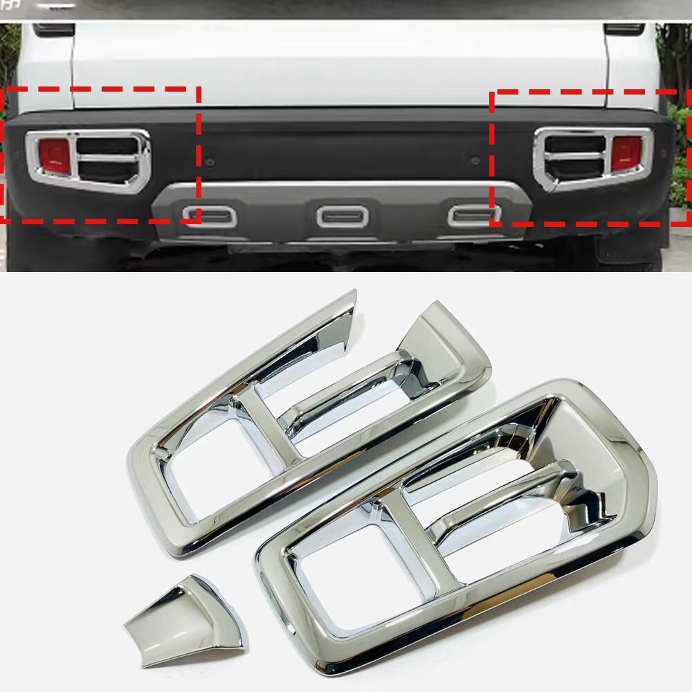 Автомобильные аксессуары, задняя противотуманная фара, защитная наклейка, наклейки для GWM Haval Dargo 2022 2023, автозапчасти, внутренняя отделка