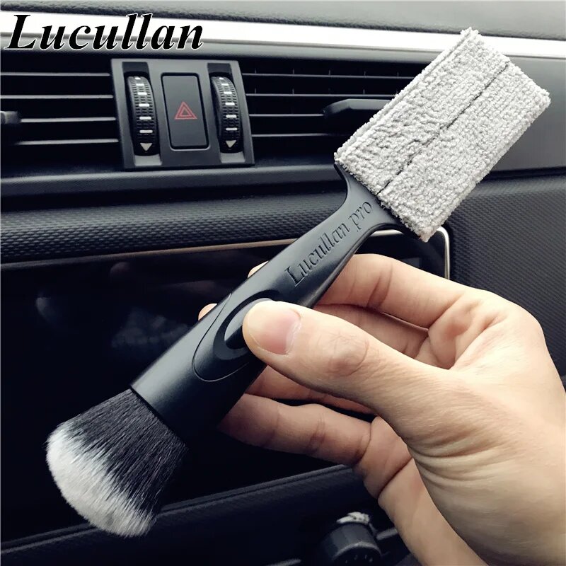 Щетка для салона и мойки авто, 1PC Black Head
