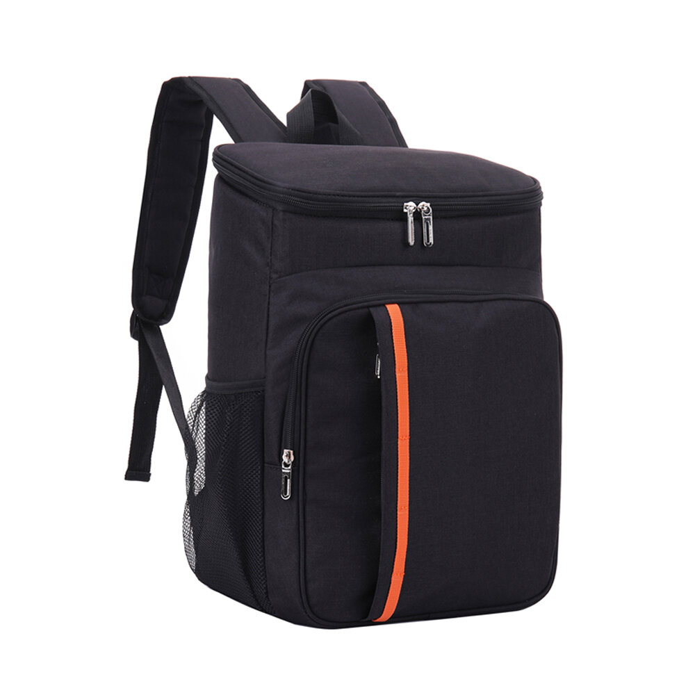 18L Large Capacity Leak Proof Lunch Backpack Thermal Picnic Cool and Warm Insulated Bag Outdoor Food Beverage Storage Shoulder