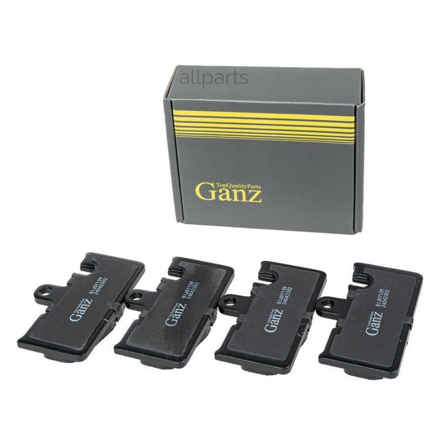 GANZ GIJ07129 Колодки тормозные задние для TOYOTA Celsior 00-, LEXUS LS430 00- GANZ GIJ07129