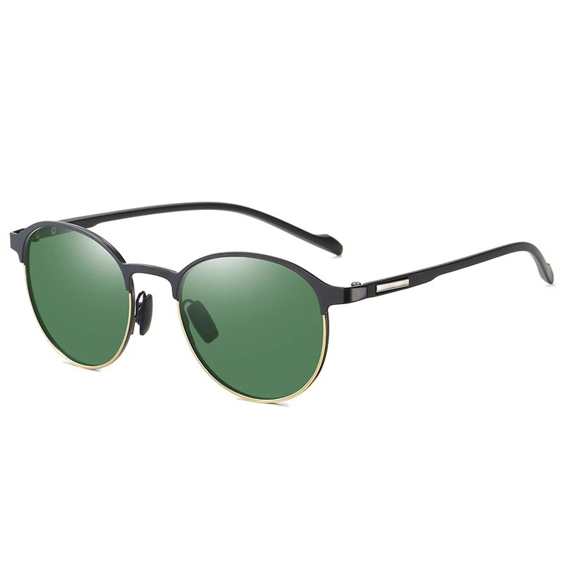Солнцезащитные очки Black Gold-DrakGreen, темно-зеленые, Custom Prescription