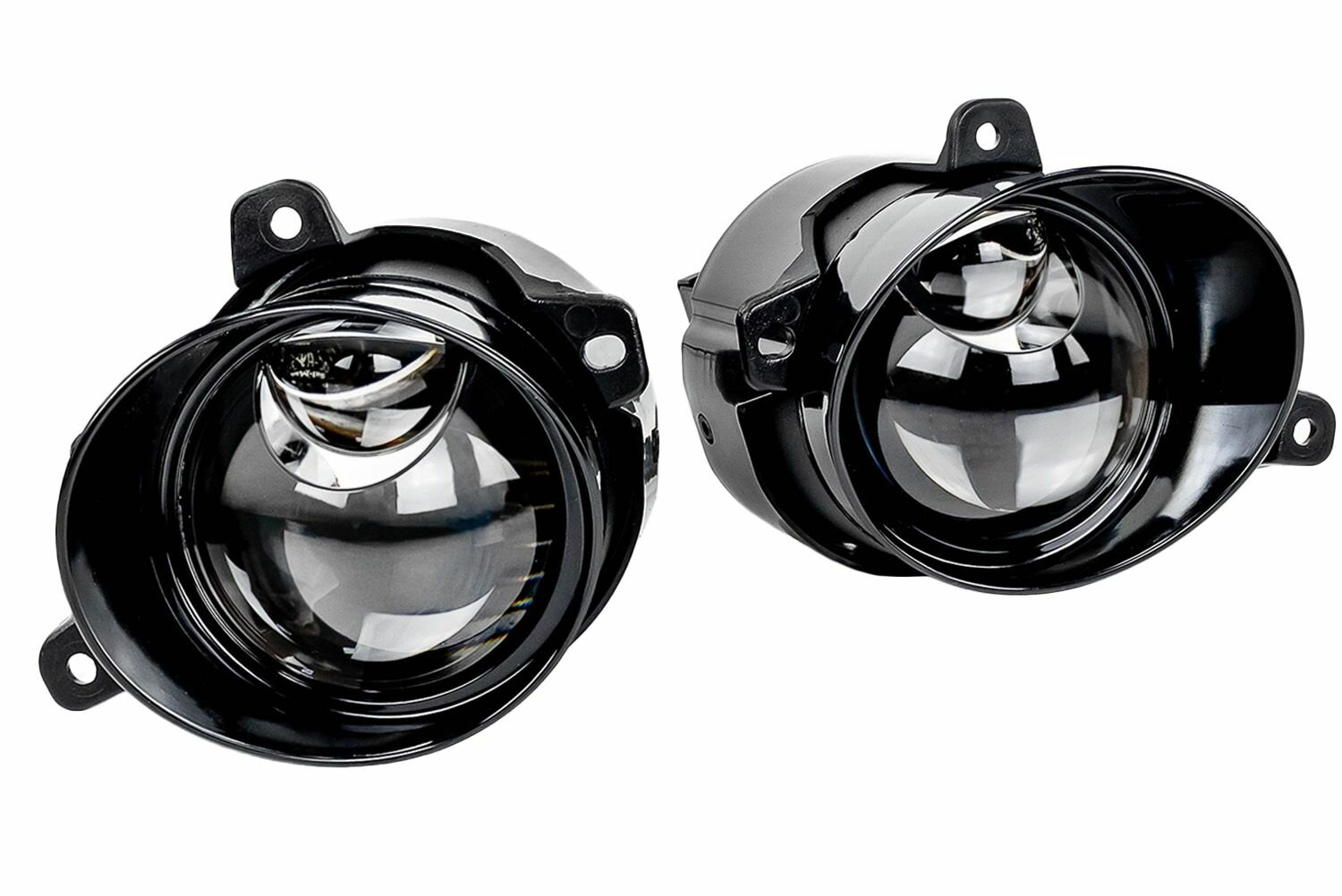 Диодные ПТФ Sal-Man 16000lux (ближний 70W, дальний 60W) для Лада Калина, Калина 2, Гранта, Ларгус, Датсун до 2019 г. в, УАЗ Патриот