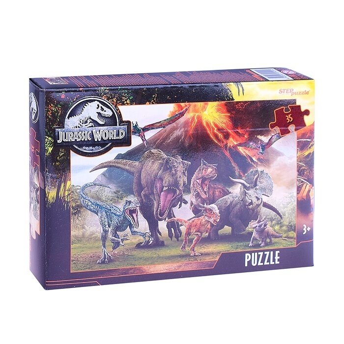 Пазлы Step Puzzle 35 элементов "Парк юрского периода" Universal Pictures (91429)
