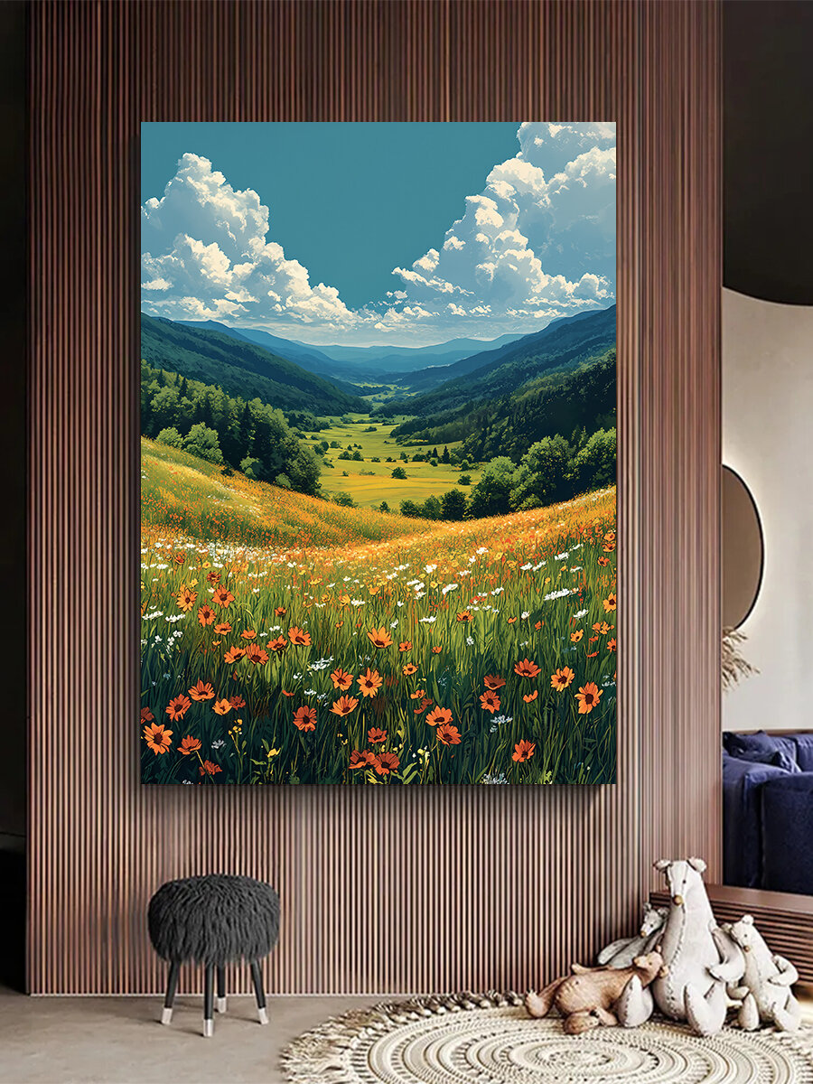 Картина пейзаж / природа, картина в интерьер / на стену, 60х80 см.