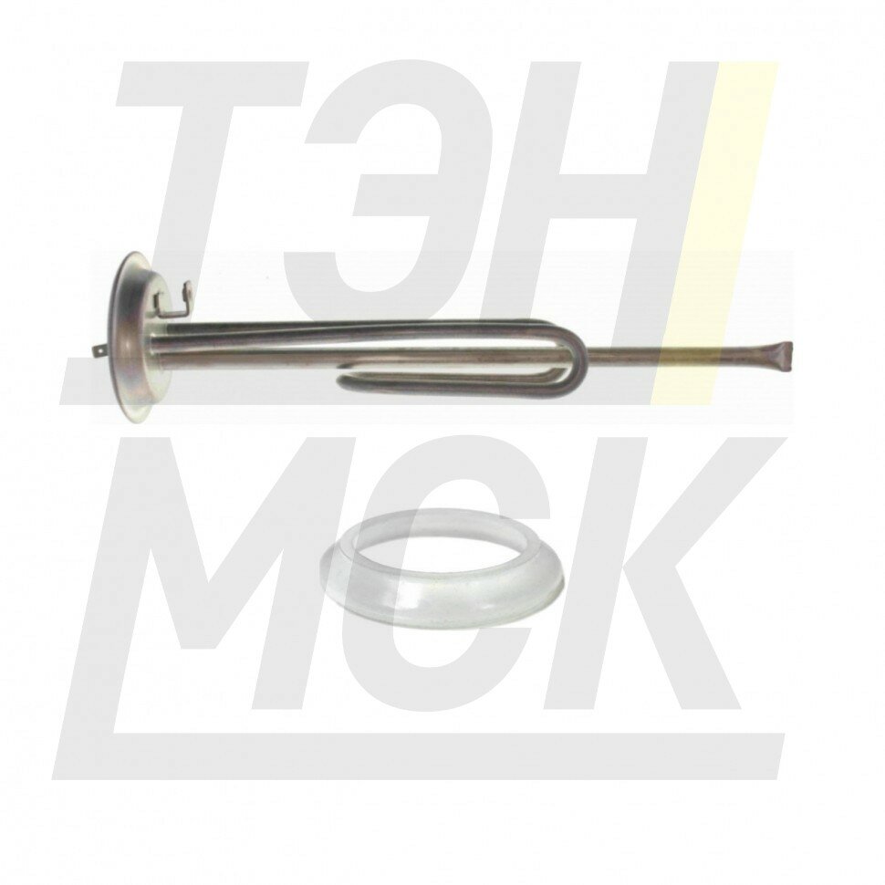 Комплект ТЭН 2кВт (2000Вт) RF для водонагревателя Electrolux, Thermex, Garanterm, под анод М6, фланец 92мм, нерж, PREMIUM + прокладка, 150941K