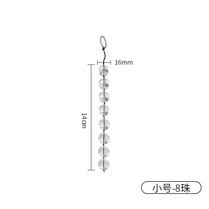 Секс игрушки SM реквизит анальное развитие стеклянные бусины анальная пробка SM обучение мастурбация анальные бусины альтернативные товары для взрослых