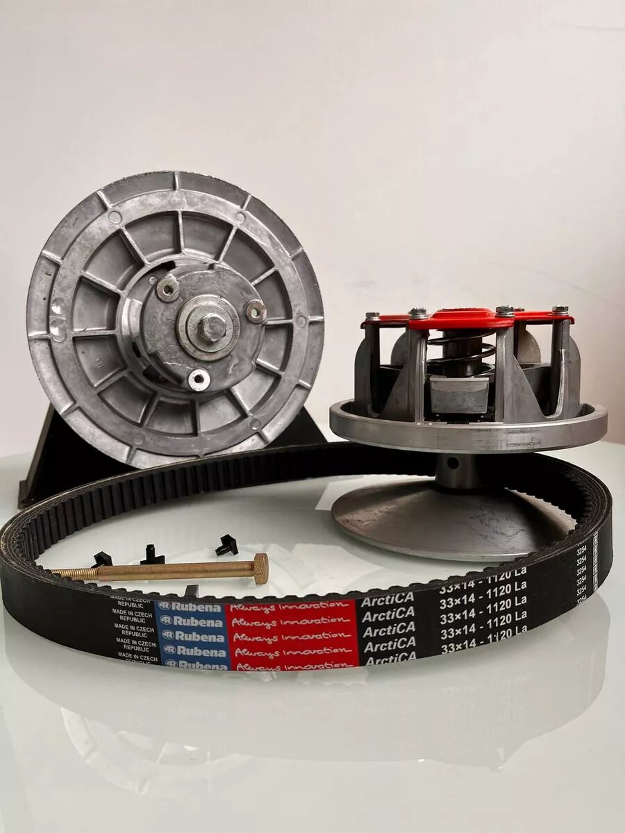 Комплект вариатора Сафари одноопорный 25,4мм с ремнем Rubena