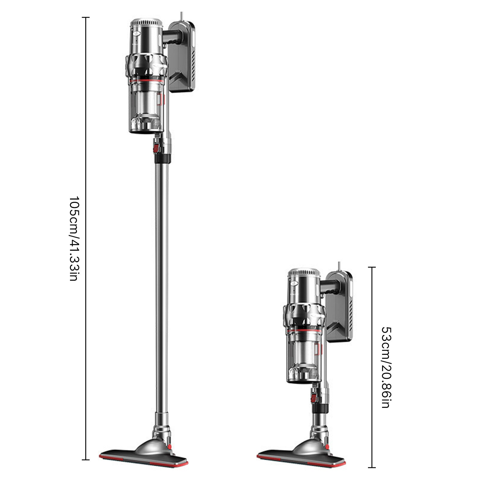 [通拓商品]SOKANY 2-в-1 пылесос для дома, ручной, 2000 Вт, 15000 Па, бытовой, 3-скоростной, регулируемый пылесос со съемной ручкой, вращающейся головкой, 3 всасывающими насадками, видимым пылесборником объемом 1,1 л