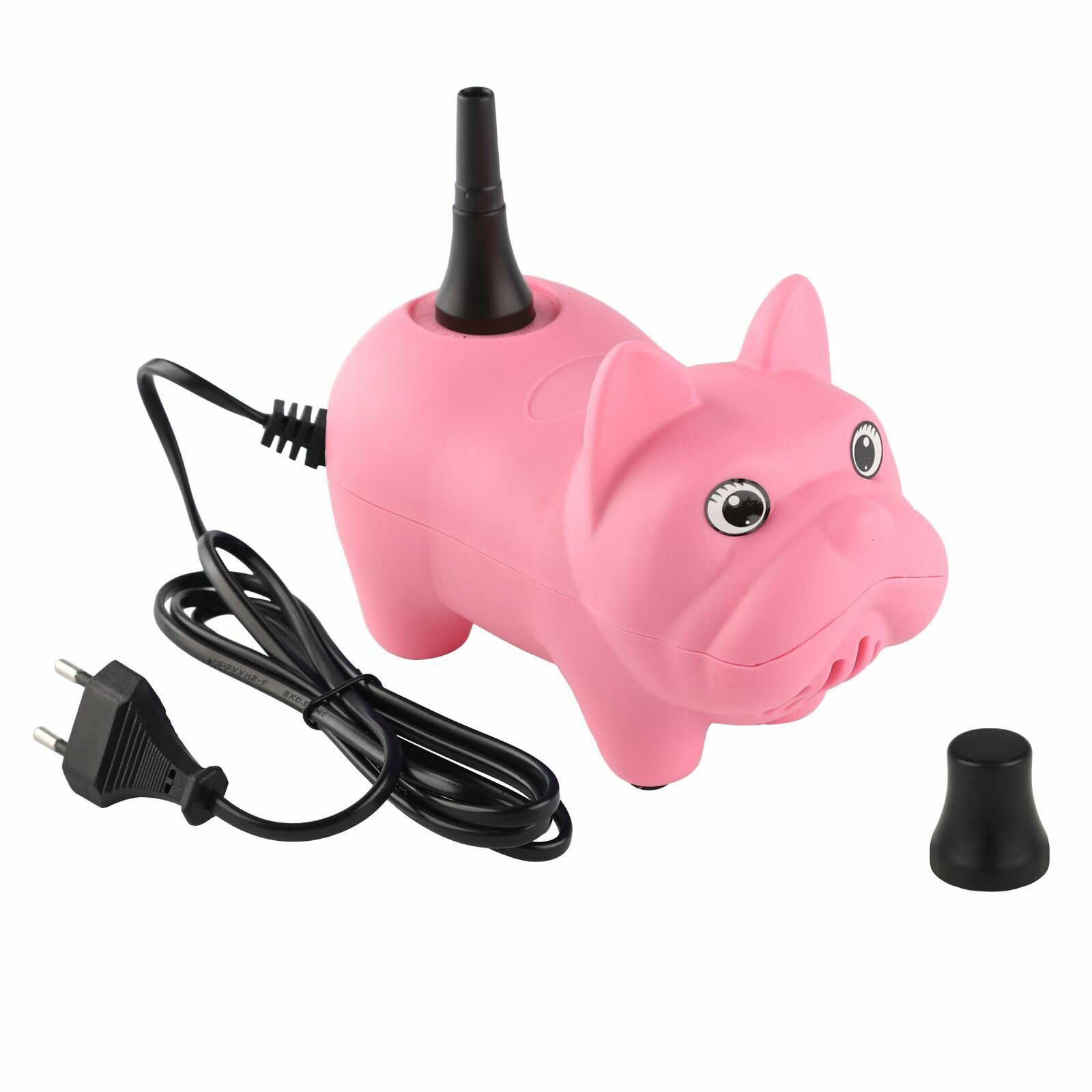 Компрессор воздушных шаров Дон Баллон Бульдог розовый, 300 ватт, 611 г