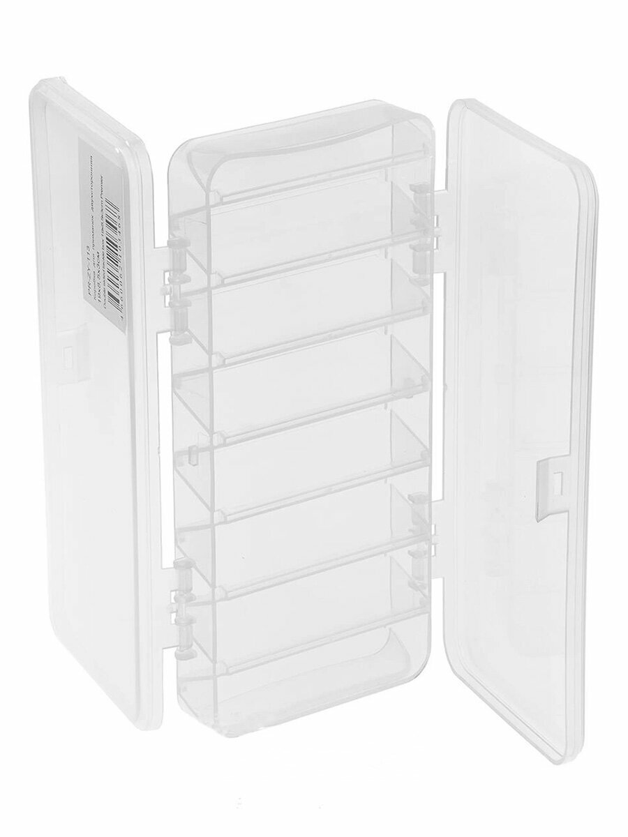 Коробка для приманок Premier Fishing двухсторонняя V 19х8,5х3cm (PR-ZY-113)