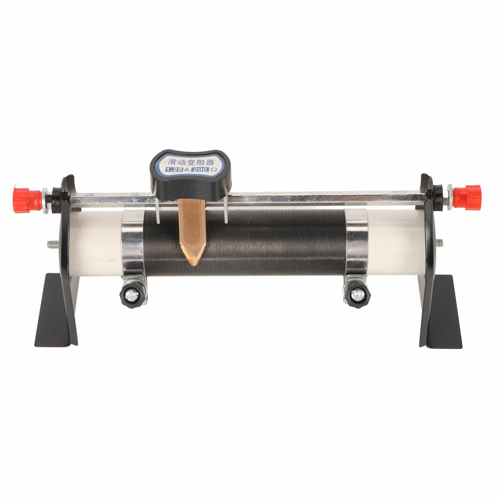 Слайдовый реостат 1.25A 200 для лабораторных электрических экспериментов, безопасный и надежный, отличный учебный инструмент