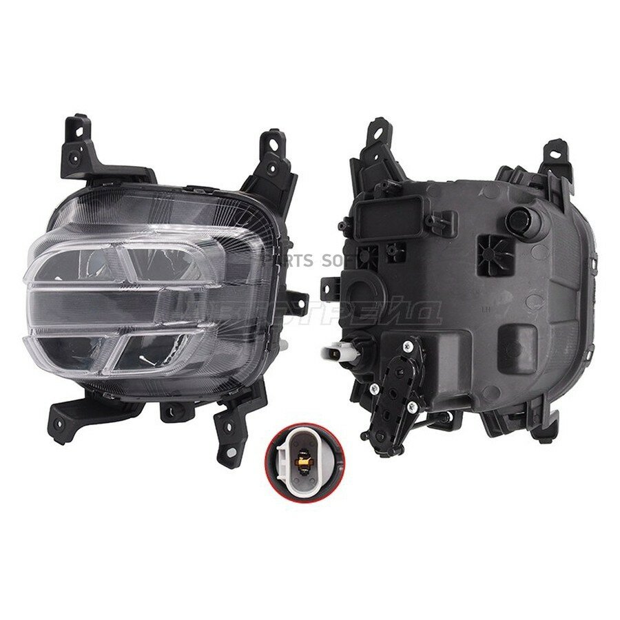 Фара противотуманная (Слева/ LED) Kia Sportage 18-22 SAT ST-26-0046 | цена за 1 шт