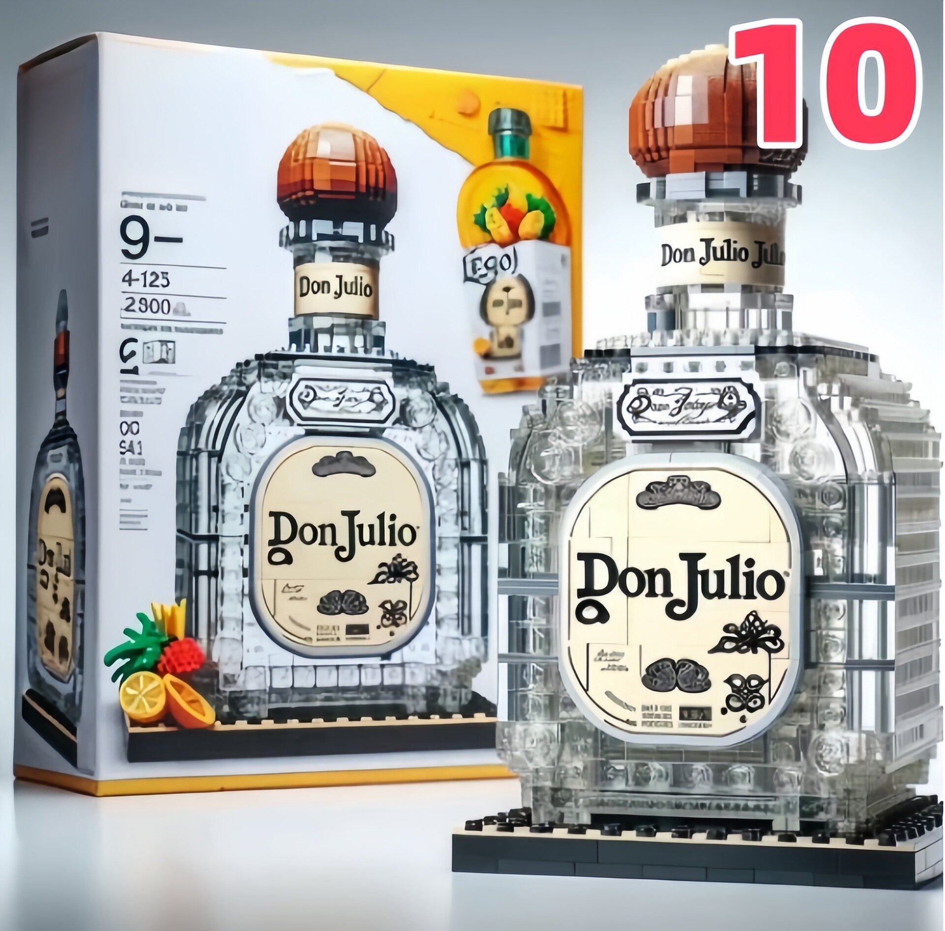 Строительные блоки, бутылки для виски, бутылки для иностранного вина, украшения, креативные бутылки для вина, игрушки, подарки, образовательные подарки, хороший выбор для индивидуальной настройки.