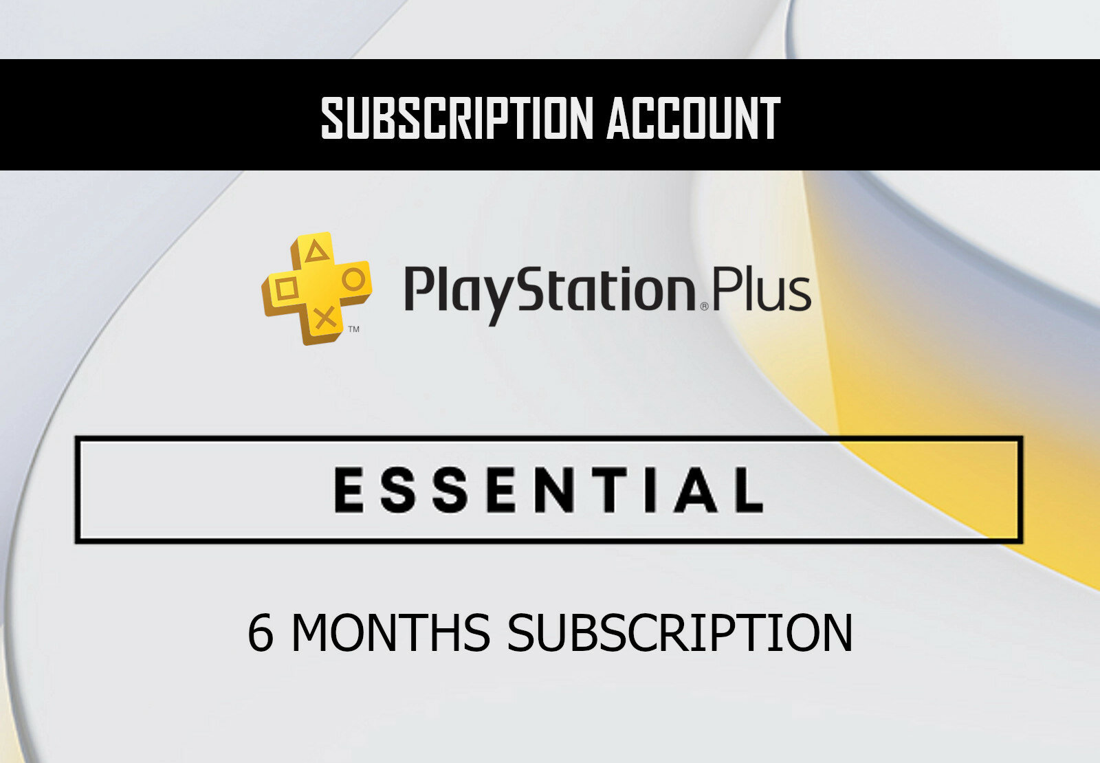PlayStation Plus Essential 6 мес. Subscription Аккаунт • Активация аккаунта