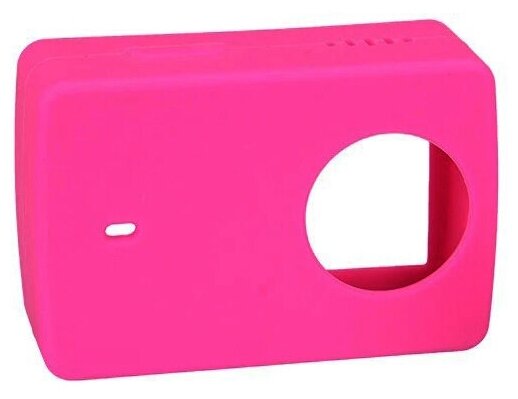 Силиконовый чехол для Xiaomi YI 4K/Plus/Lite/Discovery, розовый