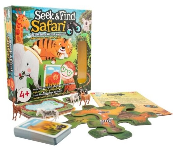 Настольная игра Tactic Games Seek & Find Safari
