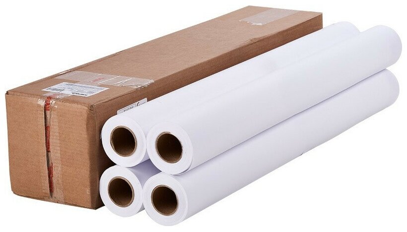 Бумага широкоформатная ProMEGA engineer 80г 914ммх45м 50,8 мм 4шт/уп 866483