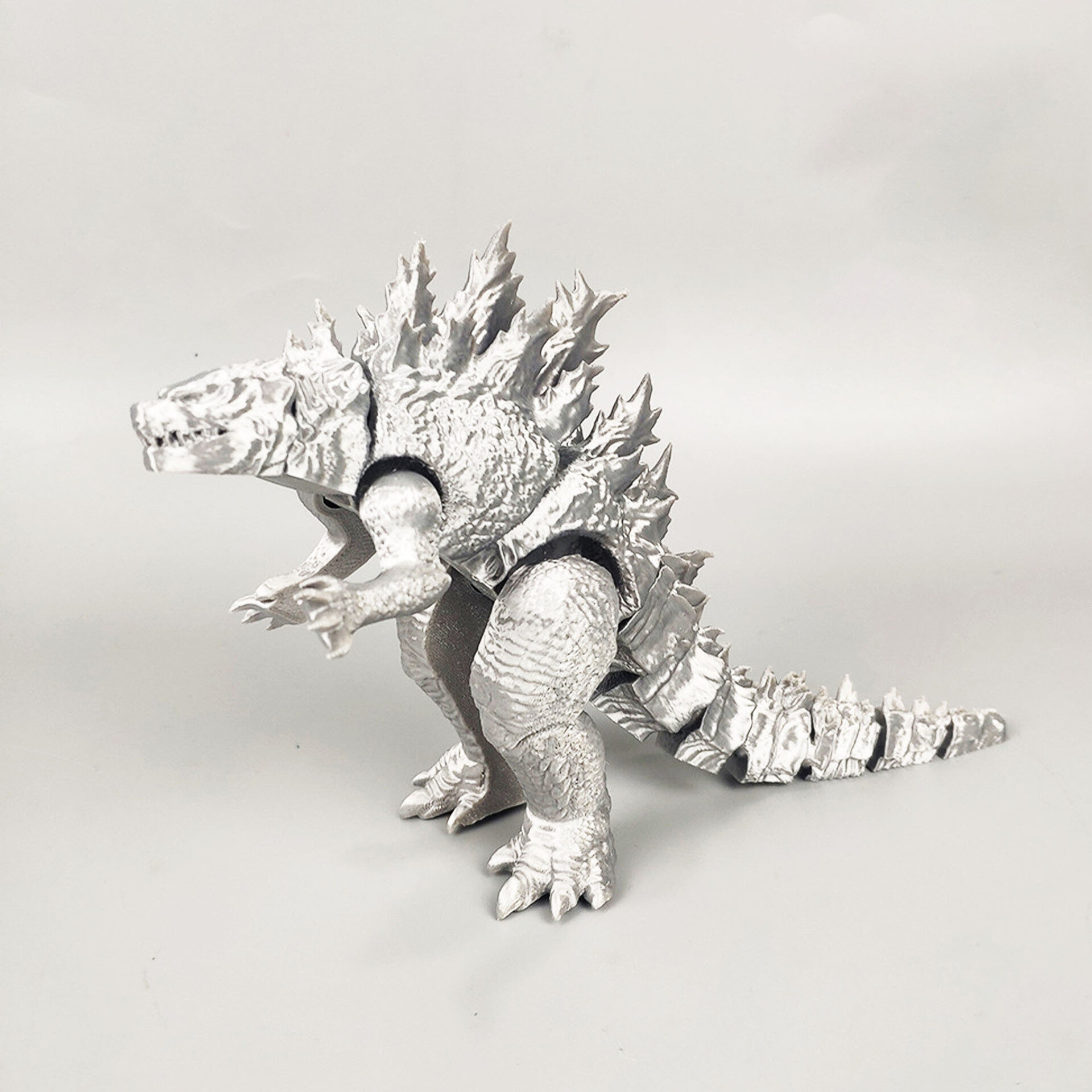 3D-печатная фигурка Годзиллы с подвижными суставами, креативная модель-игрушка, декоративное украшение для рабочего стола