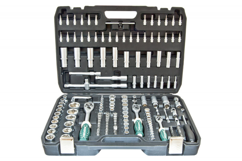 Набор инструментов для ремонта авто ROCK FORCE RF-41723-5, 6-гранный, 172 предмета