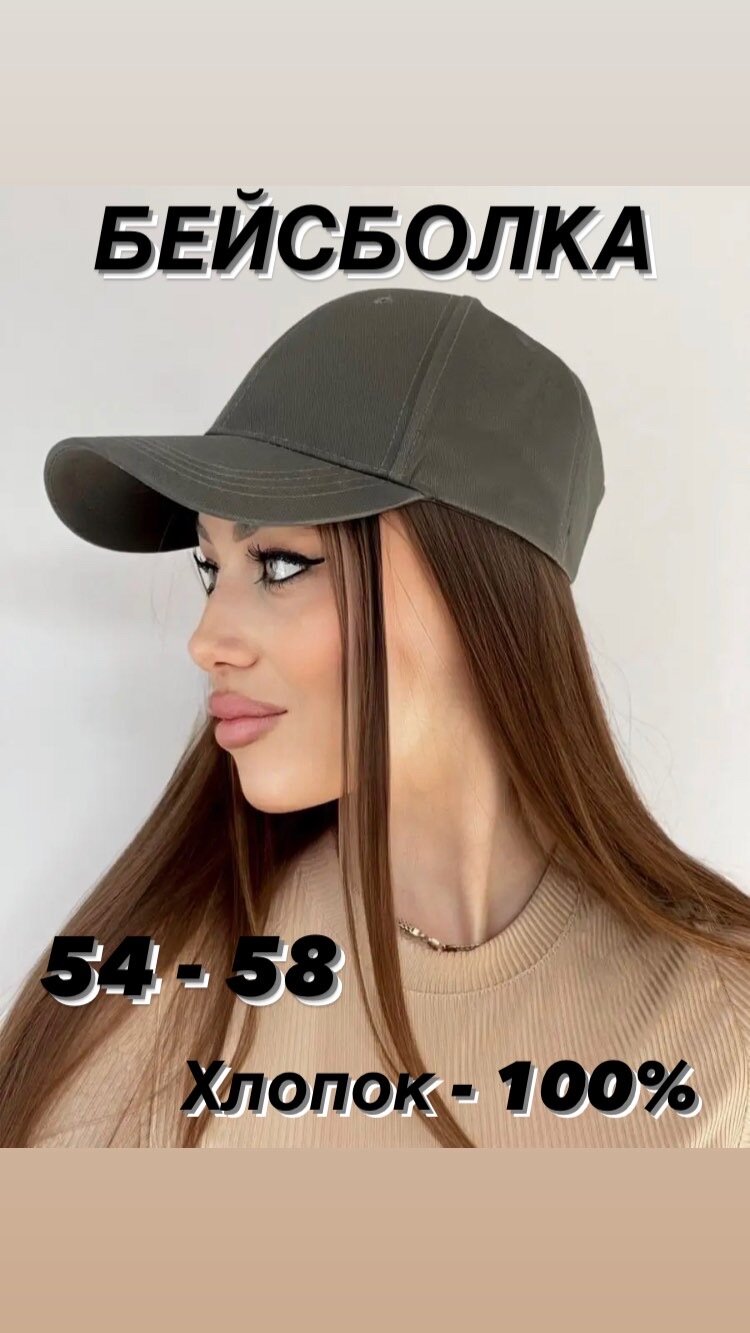 Бейсболка Базовая коллекция для мужчин и женщин