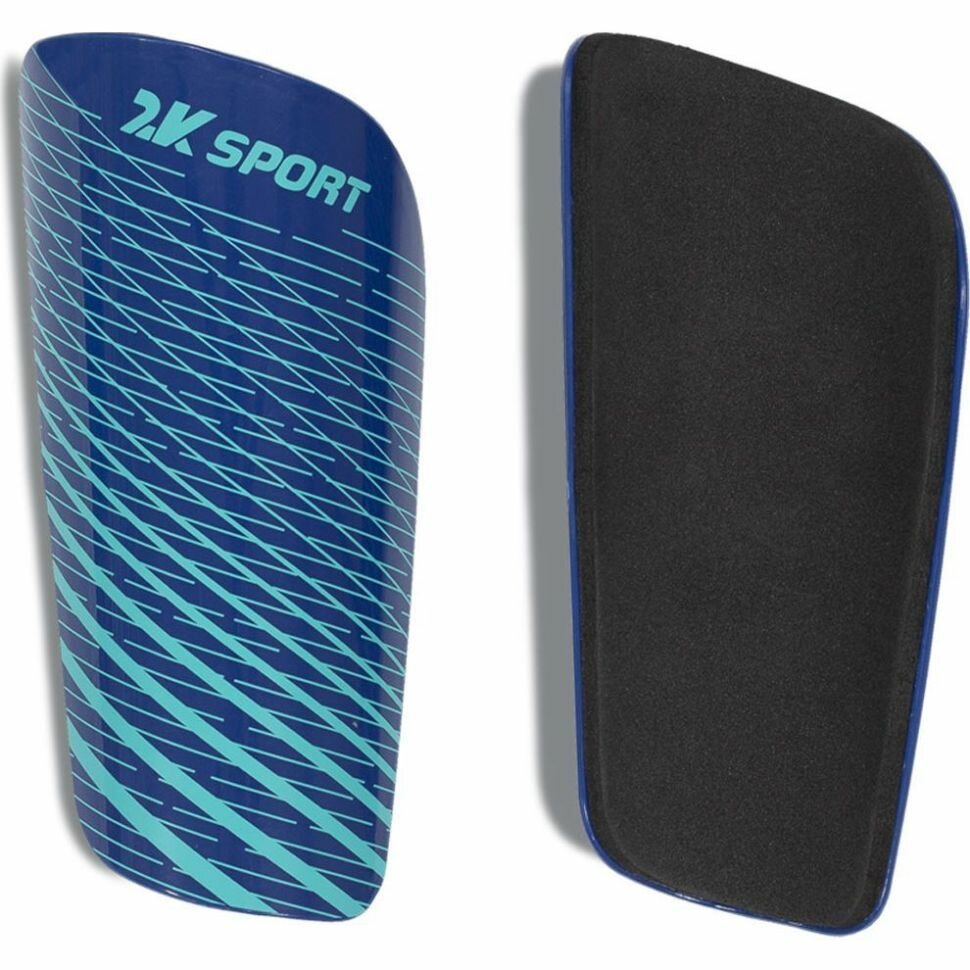 Щитки футбольные 2K Sport Evolution (мятный/темно-синий, S)