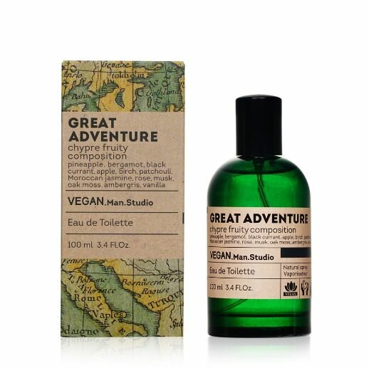 Туалетная вода Today Parfum Vegan Man GREAT ADVENTURE 100ml (аромат Avent Creed) для мужчин