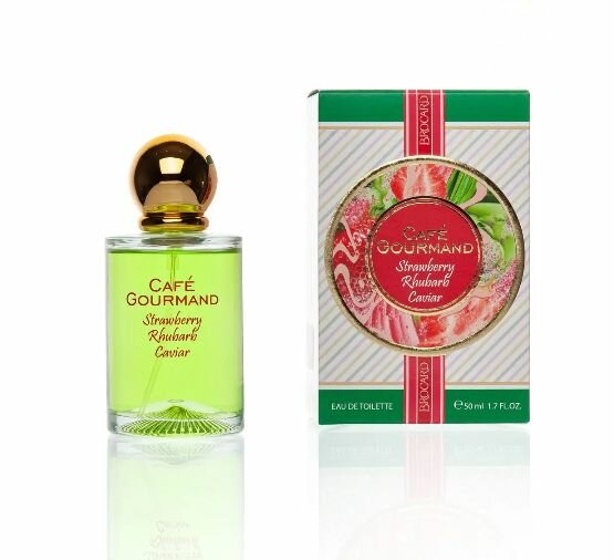 Туалетная вода Brocard Cafe Gourmand Клубника&Ревень 50ml для женщин