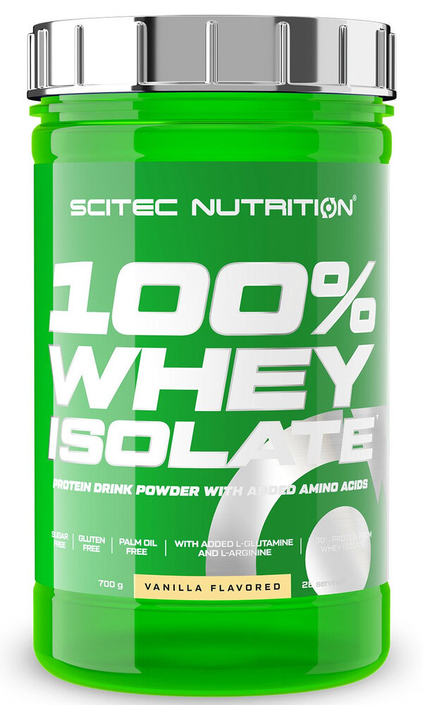 Сывороточный протеин Scitec Nutrition Whey Isolate 700г (ванильная ягода)