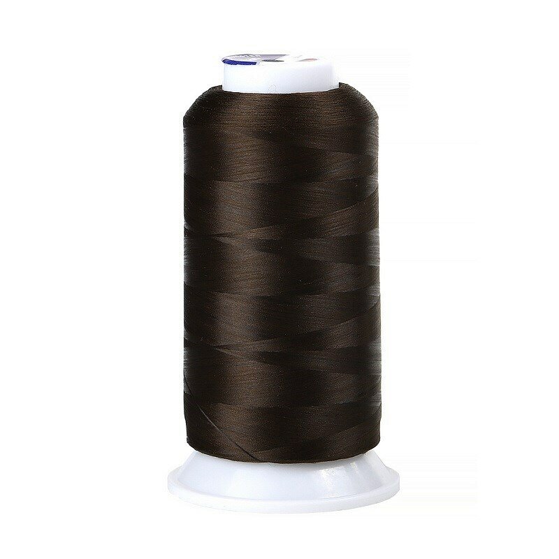 Нитки текстурированные некрученые 150D/1 MAX (намотка 5000 м) цв. коричневый
