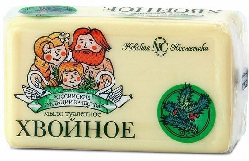 Невская Косметика Мыло туалетное, Хвойное, 180 гр