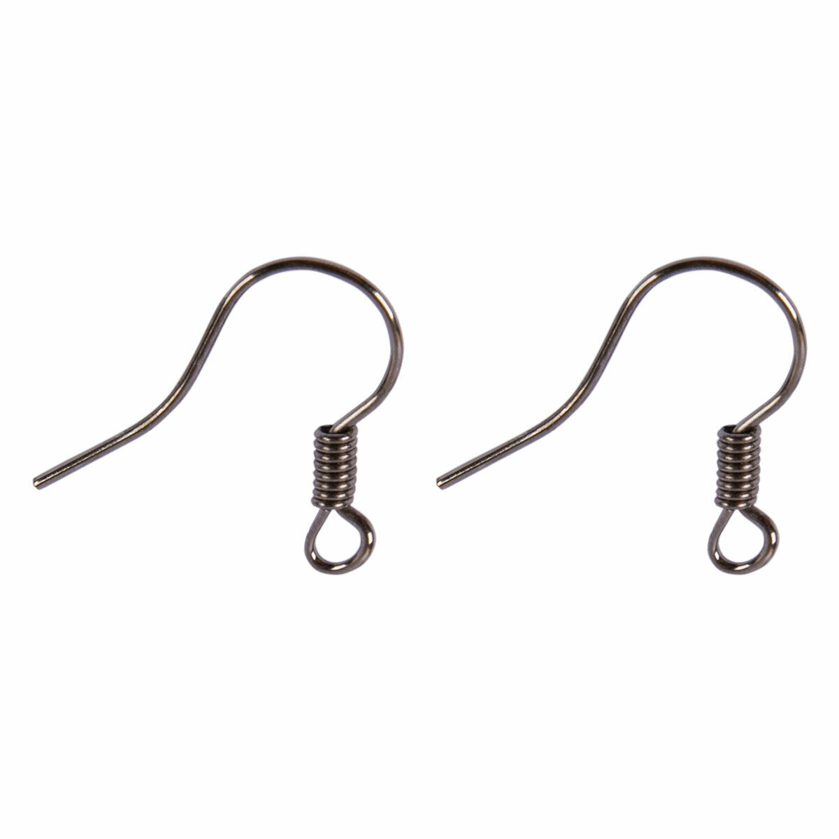 Швензы для бисера 10 штук 15 мм "Zlatka" DC-071/10, №03 под черный никель