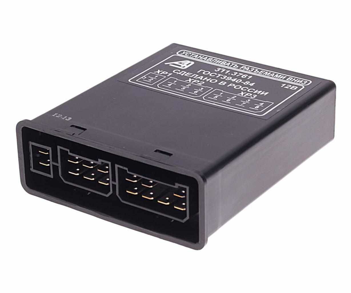 Блок управления ЗИЛ-5301 жидкостным подогреват.12V, 311.3761, Калужский завод электронных изделий