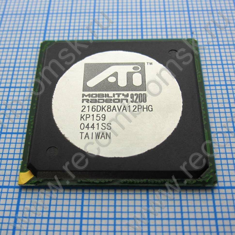 216DK8AVA12PHG Radeon 9200 - Видеочип