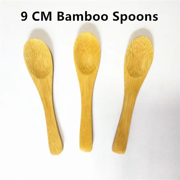 Деревянные бамбуковые ложки 9 см 9-10cm bamboo Oval