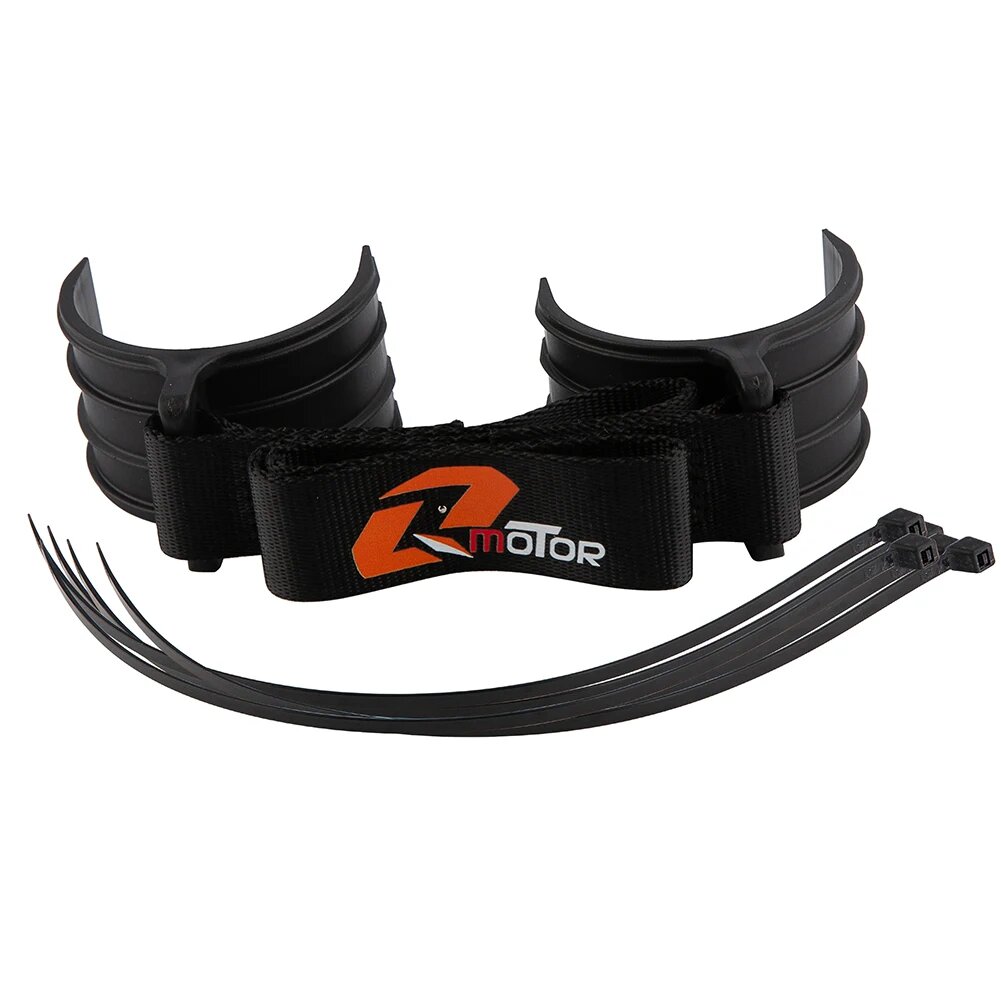 Ремень для удержания мотоцикла, ремень-спасательный комплект, аксессуары для Черный, A front black