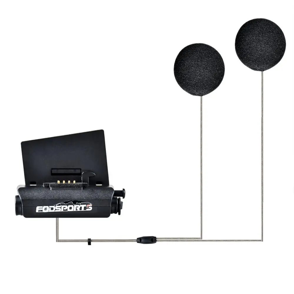 Комплекты интеркомов Fodsports FX8: микрофон, динамик и наушники, подходящие только для Base