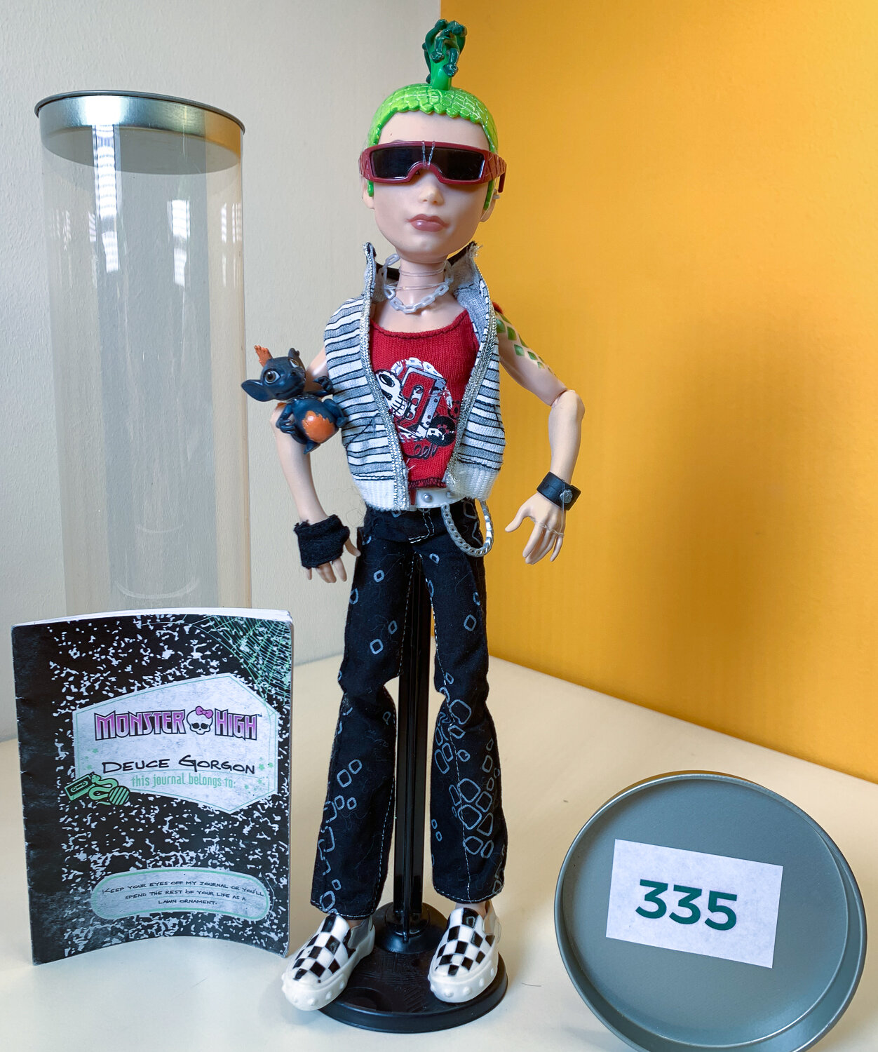 Кукла мальчик Монстер Хай Дьюс Горгон бейсик, Monster High Basic Deuce Gorgon