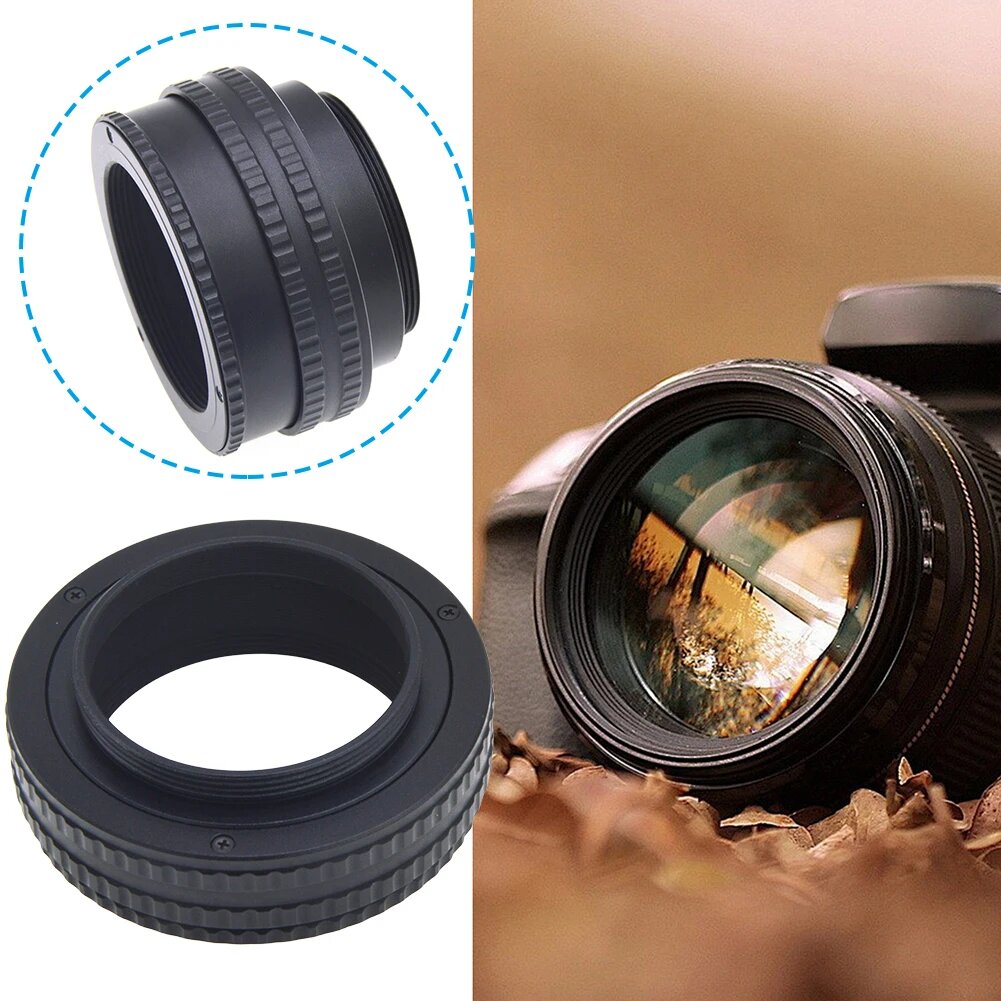 Shunmaii регулируемый фокусирующий геликоидный адаптер M42-M42 17-31 мм