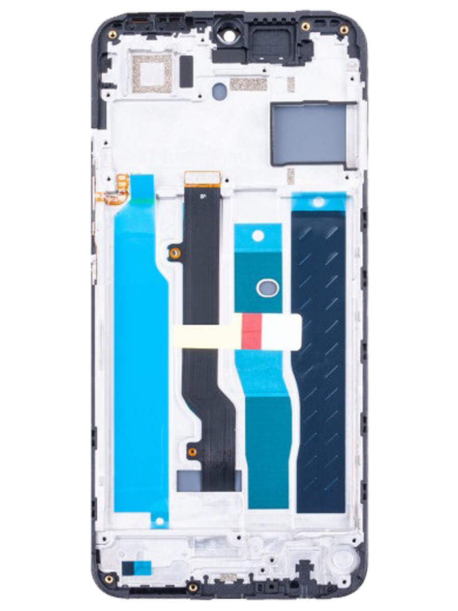 Дисплей для Infinix Note 30i (X6716) модуль с рамкой и тачскрином (черный) (In-Cell)