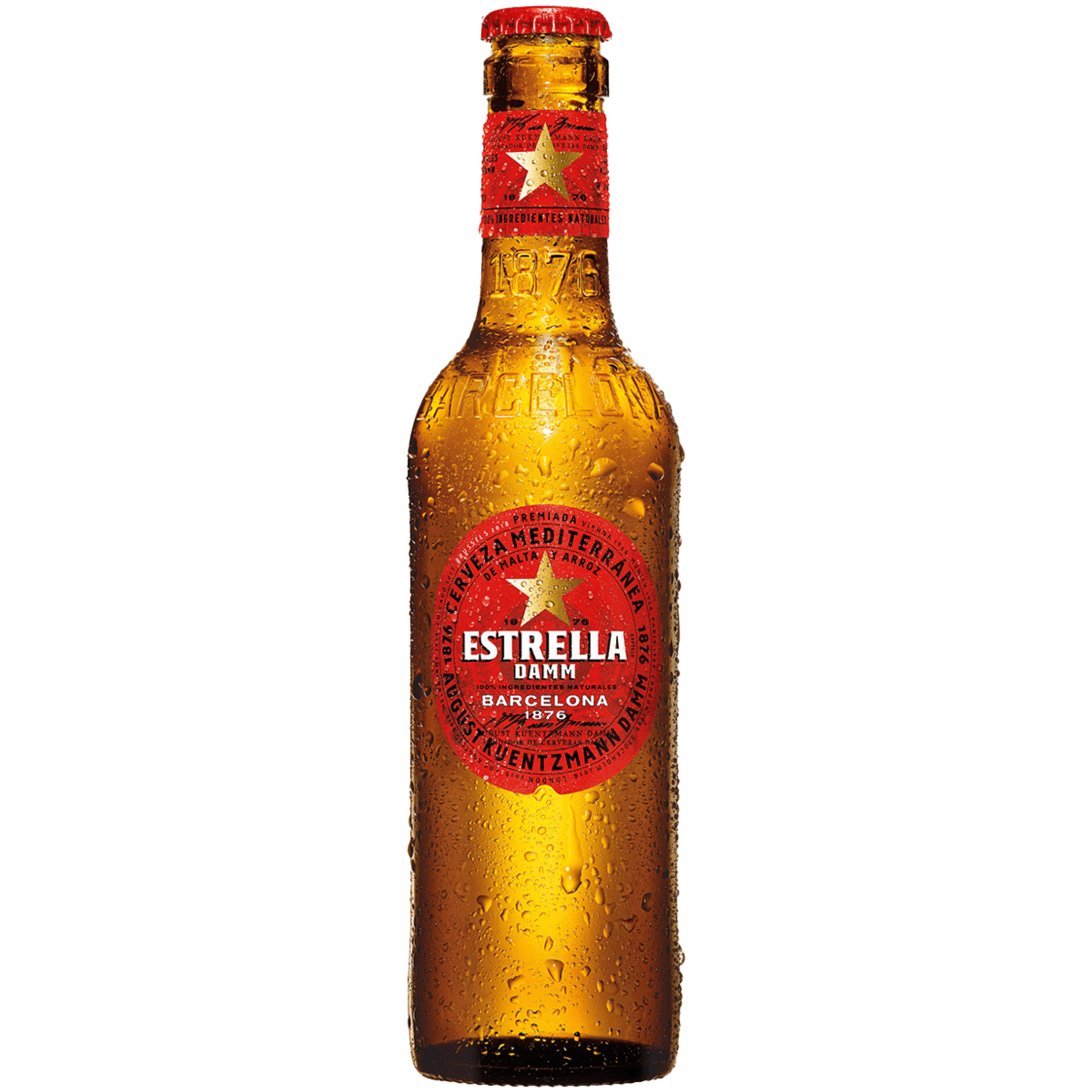 Пиво Estrella Damm светлое 0,33 л