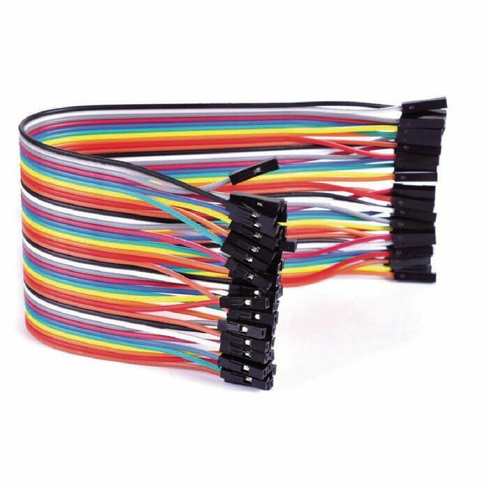 Соединительный кабель радиоэлектронный, 1x40 pin, мама-мама, 20см