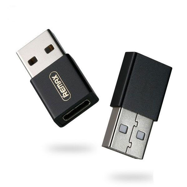 Адаптер переходник с Type-C на USB, Remax Joymove Adaptor RA-USB3, черный