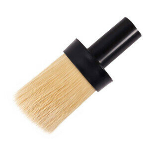 Кисть малярная круглая натуральная щетина Hesler 60х95 мм для эмалей и лаков на алкидной основе